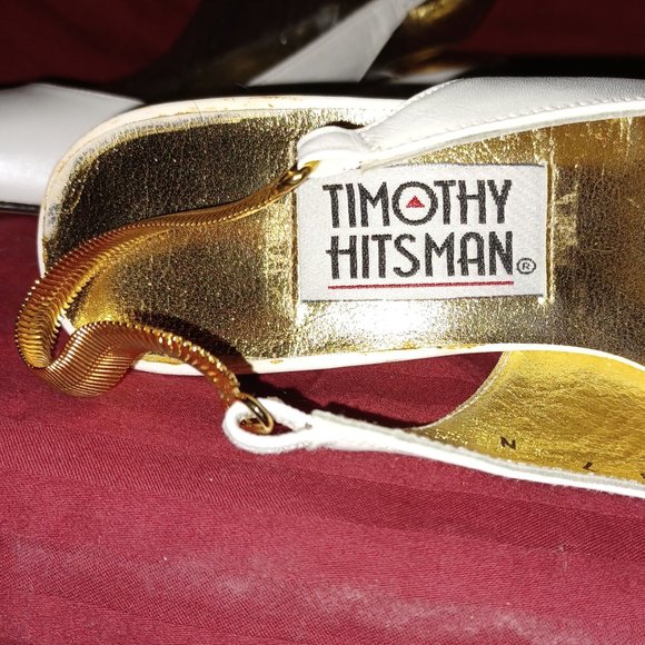Timothy Hitsman | Shoes | New Timothy Hitsman Offwhite W Gold Chain ...
